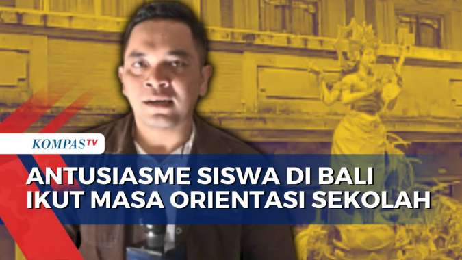 Seru! Siswa di Bali Antusias Ikuti MPLS, Dapat Edukasi soal Bahaya ...