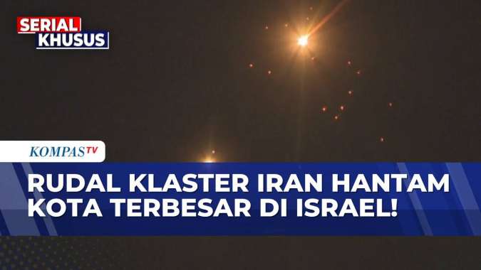 TERBARU! Iran Serang Israel, Rekaman Tunjukkan Detik-Detik Rudal ...