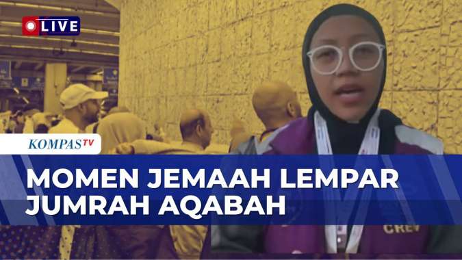 Jemaah Haji Khusus Patuna Tuntas Lempar Jumrah Aqabah | KOMPAS SIANG