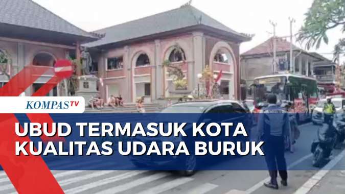 Ubud Masuk 5 Besar Kota dengan Udara Terkotor di Indonesia