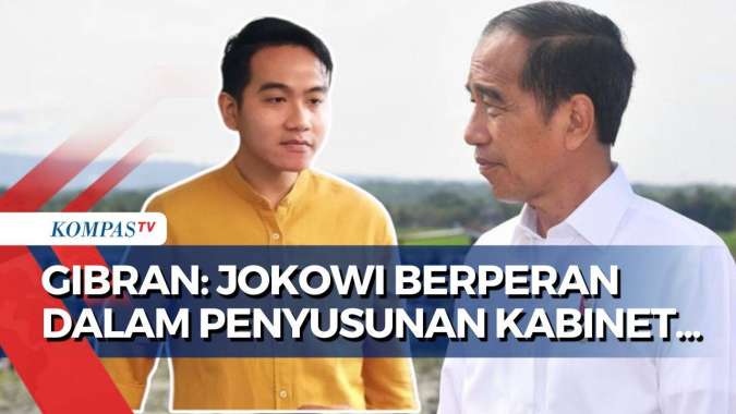 Jokowi Bantah Intervensi Urusan Kabinet Prabowo, Gibran: Ada Peran Presiden dalam Proses Penyusunan