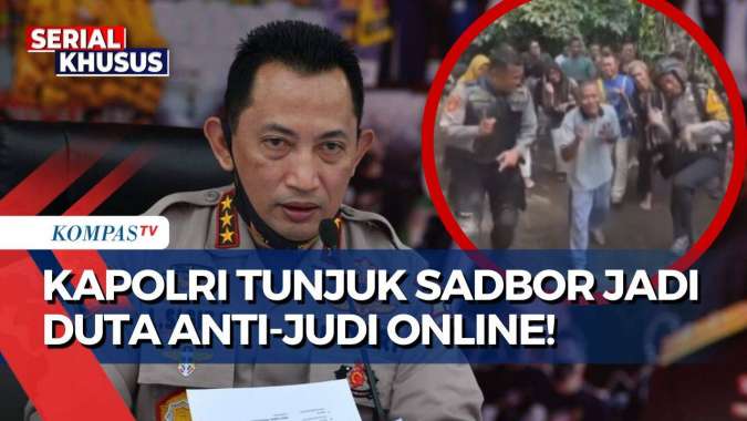 Alasan Tiktokers Gunawan Sadbor Diangkat Kapolri jadi Duta Anti-Judi ...