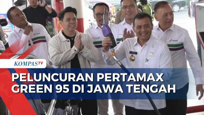 Baru! Pertamina Luncurkan Pertamax Green 95 di Jawa Tengah, Produksi Libatkan Petani Lokal