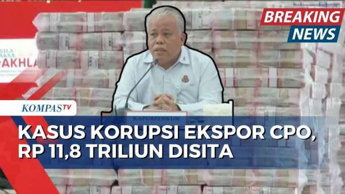 Rp 11,8 Triliun Disita Dalam Kasus Korupsi Ekspor CPO, Kapuspenkum: Dalam Sejarah ini Paling Besar