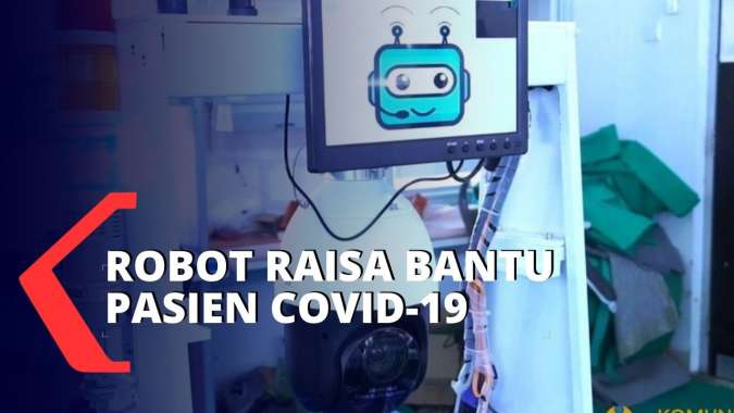 Teknologi Terbaru, Robot Raisa Siap Bantu Pasien Covid-19