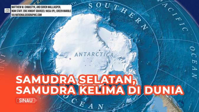Mengenal Samudra Selatan, Samudra Kelima yang Ada di Dunia