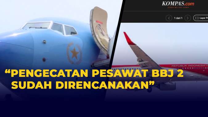 Pesawat Kepresidenan Ganti Warna Cat Jadi Merah, Begini Penjelasan Istana
