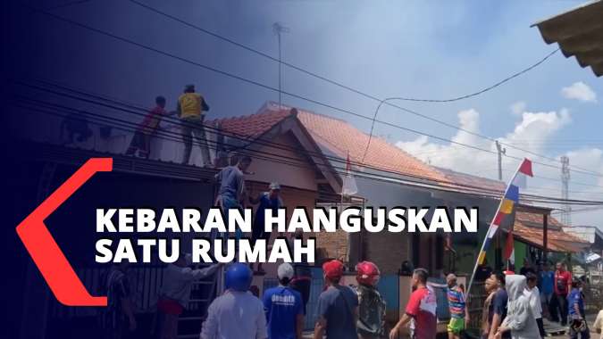 Kebaran Hanguskan Satu Rumah