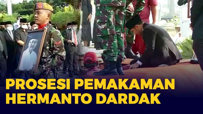 Prosesi Pemakaman Hermanto Dardak, Menteri PUPR Basuki Jadi Inspektur ...