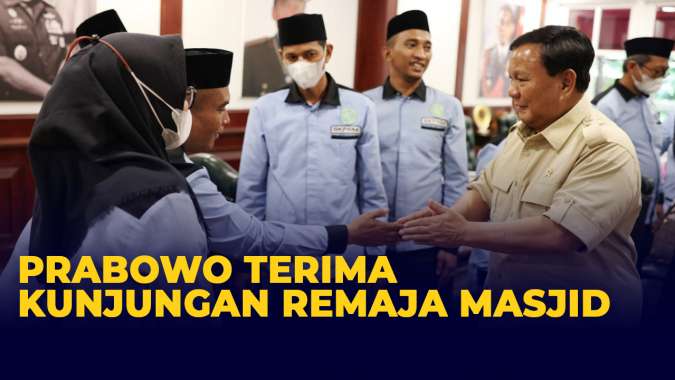 Momen Prabowo Temui Bakom Pemuda Remaja Masjid Indonesia, Ajak Jaga Toleransi dan Persatuan