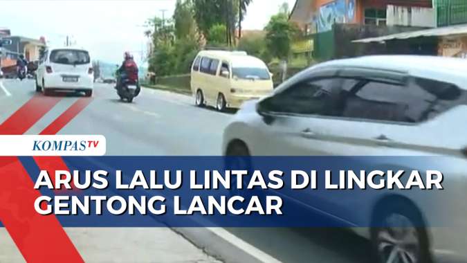 Arus Balik Pemudik di Jalur Gentong Tasikmalaya Lancar | 27 April 2023