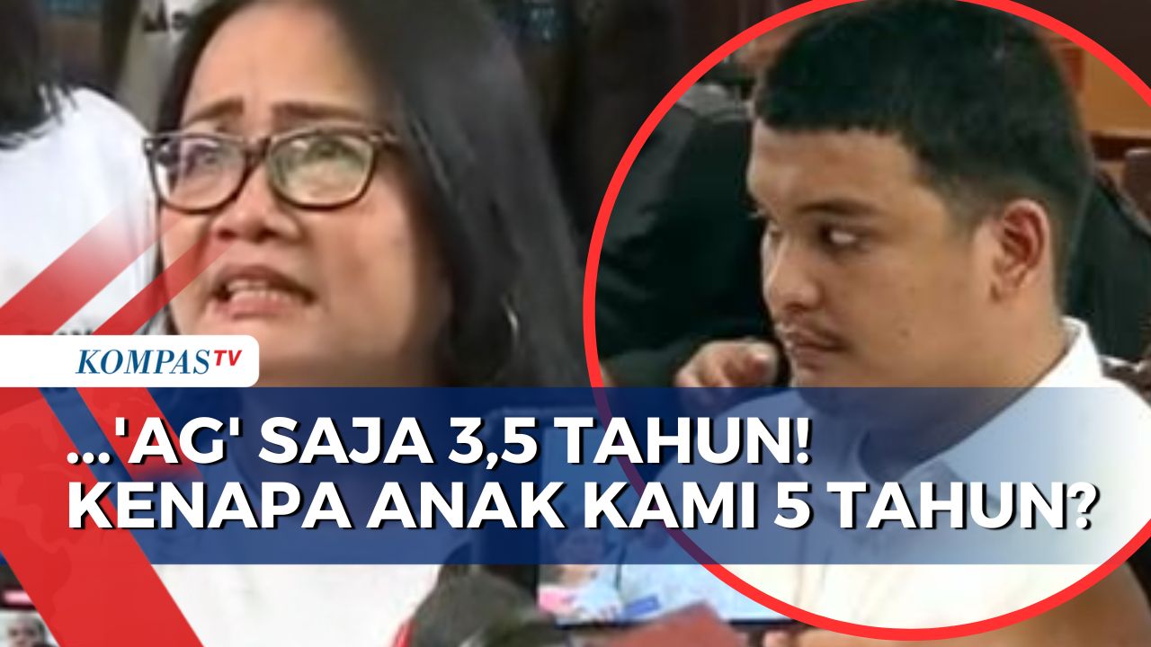 Video: Keluarga Shane Lukas Keberatan Vonis Hakim: 'AG' Saja 3,5 Tahun! Kenapa Anak Kami 5 Tahun?