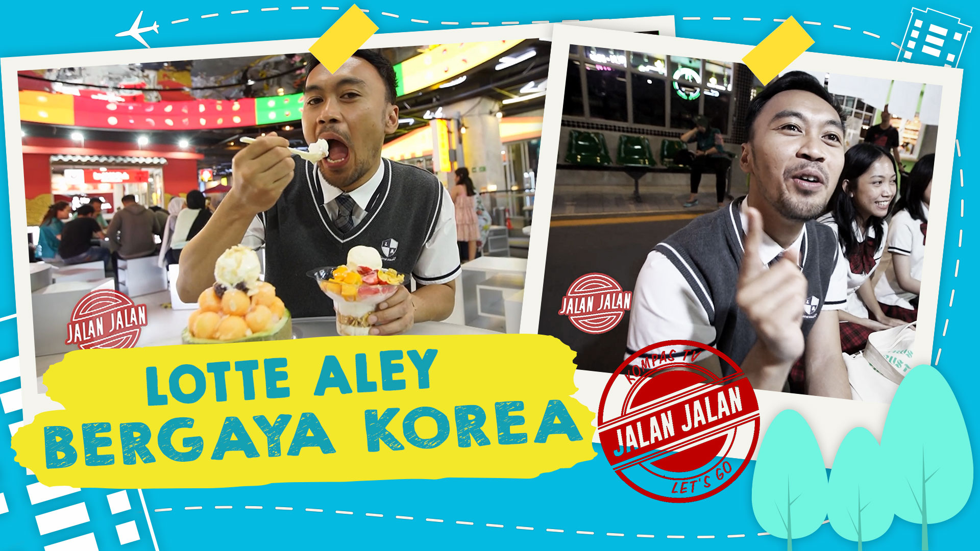 Video: Main ke Lotte Aley di Weekend Bergaya Korea dan Kulineran Korea