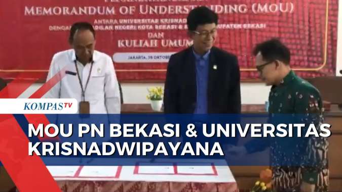 MoU PN Bekasi dan Universitas Krisnadwipayana - MA NEWS