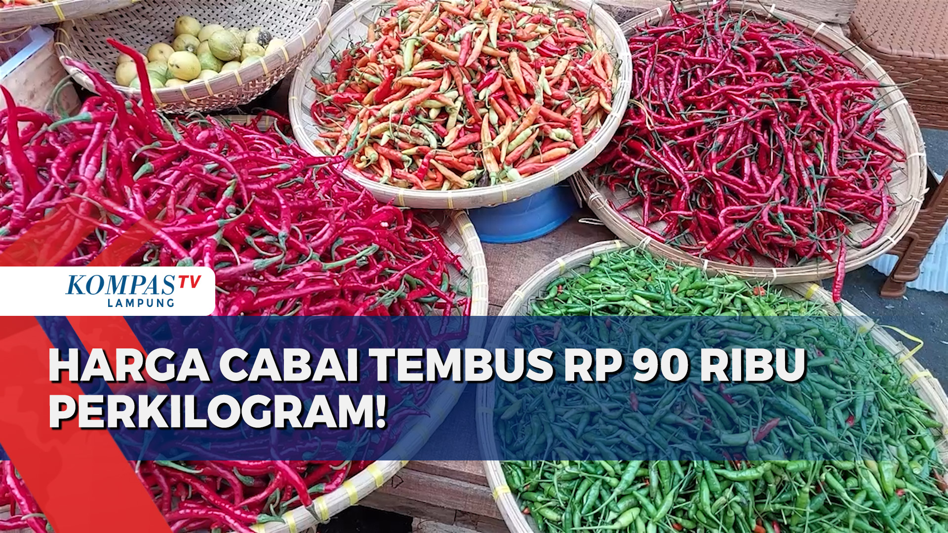 Video: Masih Mahal! Harga Cabai Tembus Rp90 Ribu Perkilogram
