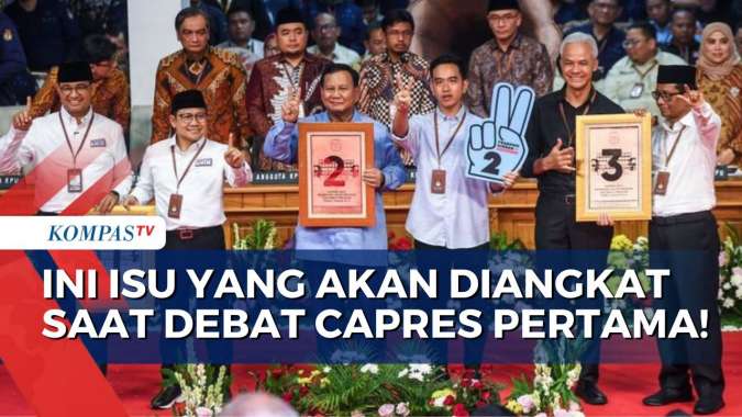 Isu HAM hingga Pemberantasan Korupsi, Apa Saja Topik Debat Capres 12 ...