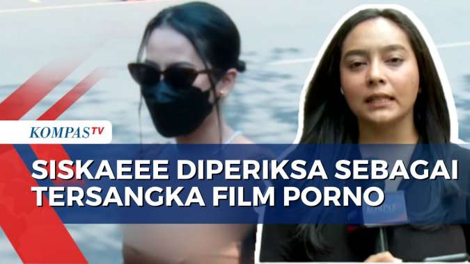 Pemeriksaan Perdana Siskaeee sebagai Tersangka Film Porno di Jaksel