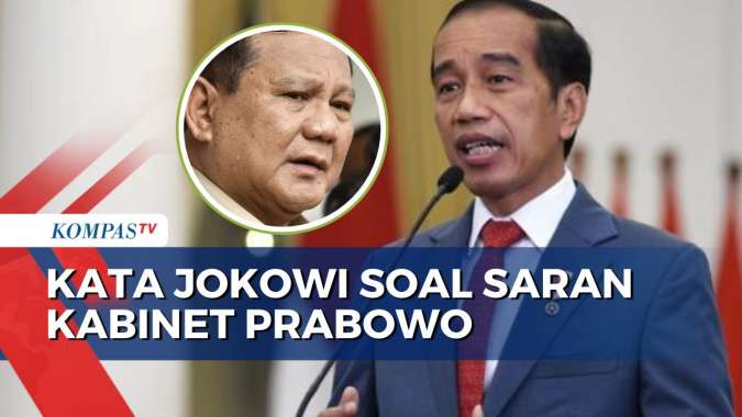 Kata Jokowi soal Saran Kabinet Prabowo-Gibran: Kabinet Hak Presiden ...