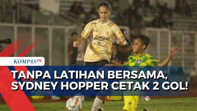 Ikut Laga Uji Coba Kontra Akademi PSF, Sydney Hopper Cetak 2 Gol ...