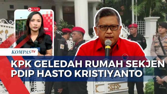 Hasil Penggeledahan Rumah Hasto hingga KPK Diminta Periksa Hasto Usai ...
