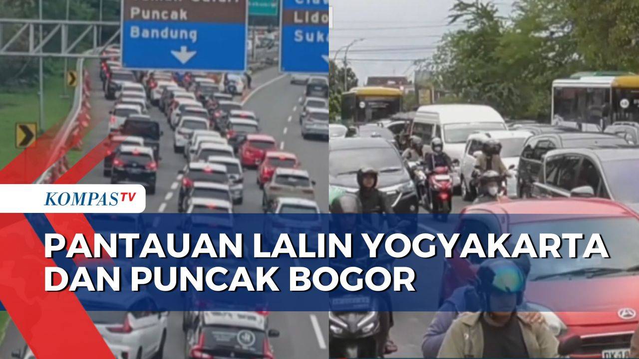 Video: Libur Panjang, Kawasan Wisata Malioboro Yogyakarta dan Jalur Puncak Bogor Ramai