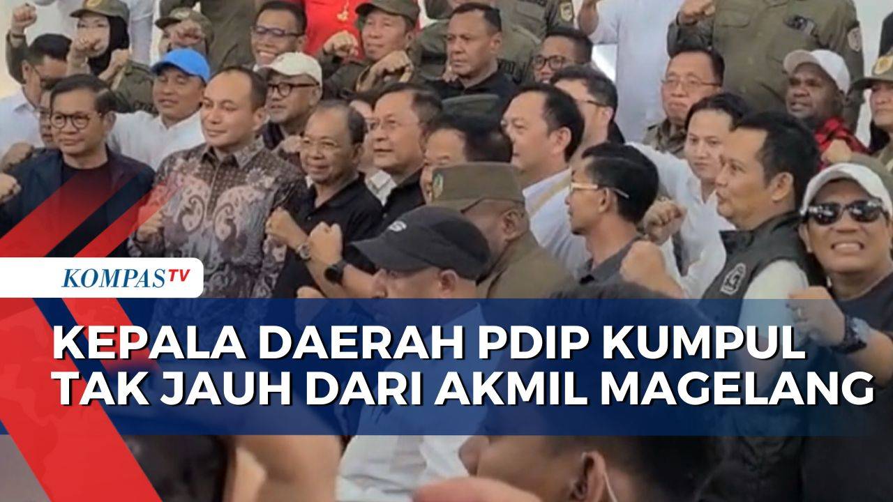 Video: Kepala Daerah dari PDIP Terlihat Kumpul di Kafe Tak Jauh dari Akmil Magelang