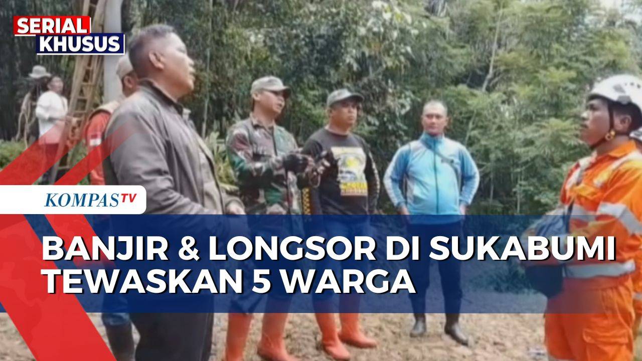 Video: Medan Terjal Sulitkan Pencarian Korban Hilang Banjir dan Longsor Sukabumi | BENCANA BANJIR