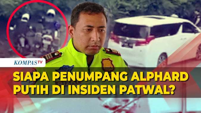 Terungkap! Identitas Penumpang Alphard Putih, Insiden Patwal Diduga Tendang Pemotor di Puncak