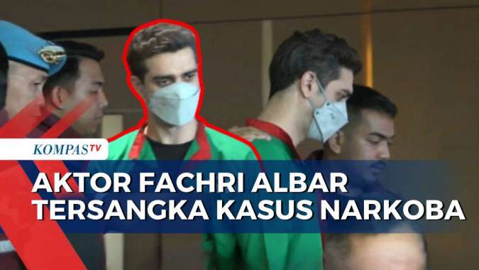 Lagi! Aktor Fachri Albar Jadi Tersangka Kasus Narkoba untuk Ketiga Kalinya