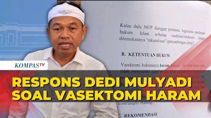 Jawab Dedi Mulyadi soal MUI Haramkan Vasektomi untuk Syarat Penerima Bansos