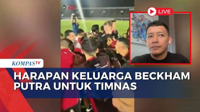 Dukungan Keluarga Beckham Putra untuk Timnas Indonesia