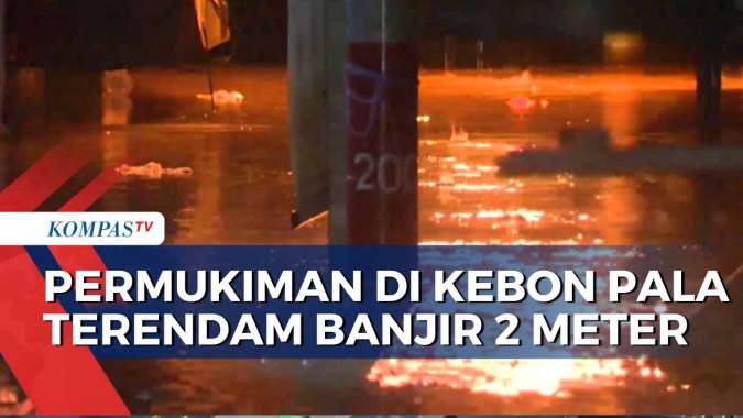 Banjir Setinggi 2 Meter Rendam Permukiman Warga di Kebon Pala SAPA PAGI
