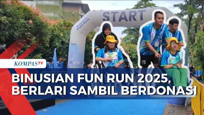 Binusian Fun Run 2025, Lari Sehat Sambil Berdonasi untuk Anak-Anak ...