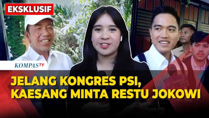 EKSKLUSIF! Jelang Kongres PSI, Kaesang Minta Restu Jokowi di Solo