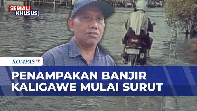 Penampakan Banjir Kaligawe Mulai Surut Setelah Lima Hari Tergenang ...