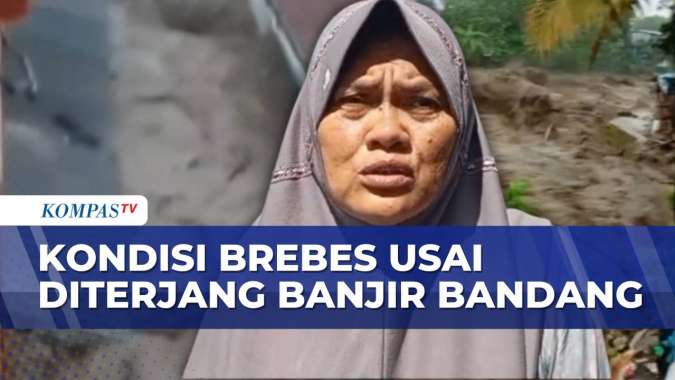 Kondisi Brebes Usai Diterjang Banjir Bandang, Warga Bersihkan Rumah ...