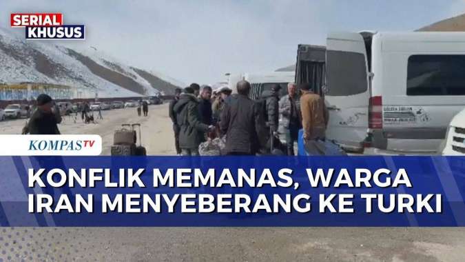 Konflik Timur Tengah Memanas, Warga Iran Menyeberang ke Turki Cari ...