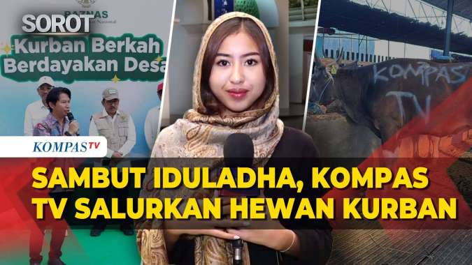 Sambut Iduladha, Kompas TV Salurkan Hewan Kurban di Ciputat