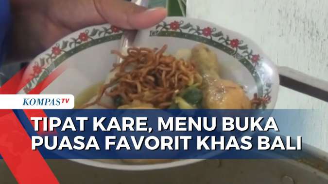 Tipat Kare Warung Buk Badung Jadi Menu Buka Puasa Favorit Warga Bali ...