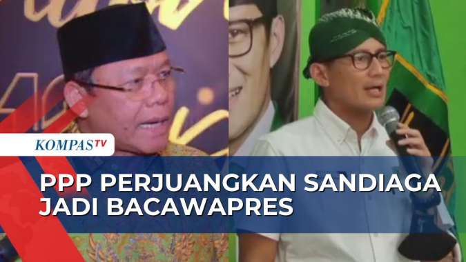 Komitmen PPP Perjuangkan Nama Sandiaga Uno jadi Bacawapres Ganjar di Pemilu 2024