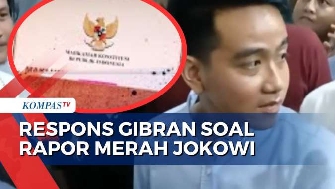 Gibran Rakabuming Raka Respons soal UGM Berikan Jokowi Rapor Merah: Biar Rakyat yang Nilai