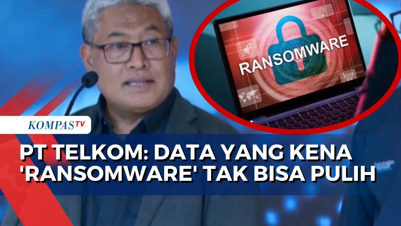 Video: Soal Server PDN Dibobol, PT Telkom: Data yang Kena 'Ransomware ...