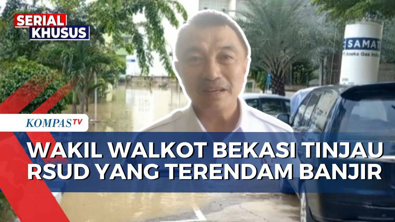 Video: RSUD Tetap Beroperasi Meski Terendam Banjir, Wakil Wali Kota Bekasi: Pelayanan Secara Manual