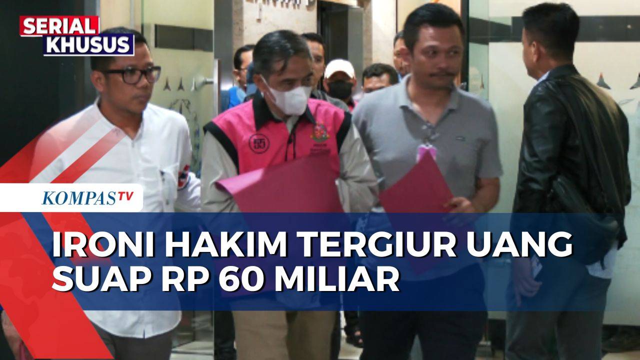 Video: Kejagung Usut Asal Dana Suap Hakim Rp60 M, Sita Uang Tunai ...