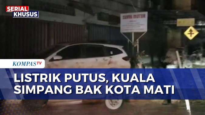 Aliran Listrik di Kuala Simpang Aceh Tamiang Putus, Bak Kota Mati Usai ...