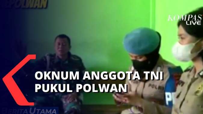 Aksi Pemukulan Oknum TNI Terhadap Polwan Selesai Secara Kekeluargaan ...