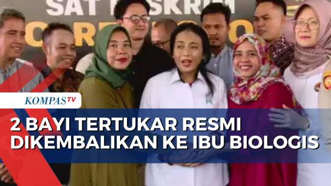 Dua Bayi Tertukar di Bogor Resmi Dikembalikan ke Ibu Biologis Masing-Masing