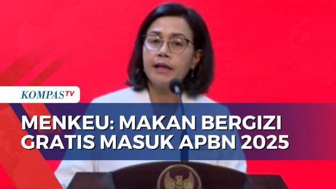 Menkeu Sri Mulyani Pastikan Program Makan Bergizi Gratis Rp71 Triliun Masuk APBN 2025