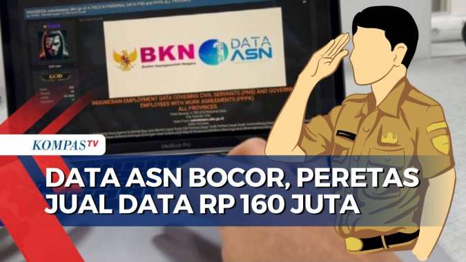 4,7 Juta Data PNS Diretas, Hacker Klaim Pegang Data Nama, Tanggal Lahir ...
