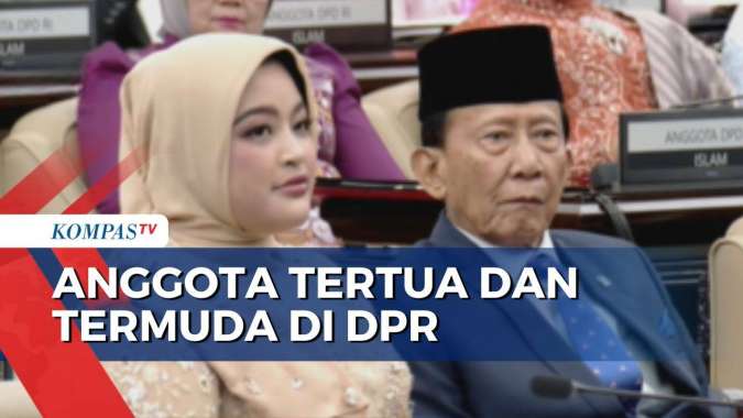 Berusia 78 dan 23 Tahun, Ini Sosok Anggota DPR Tertua dan Termuda ...